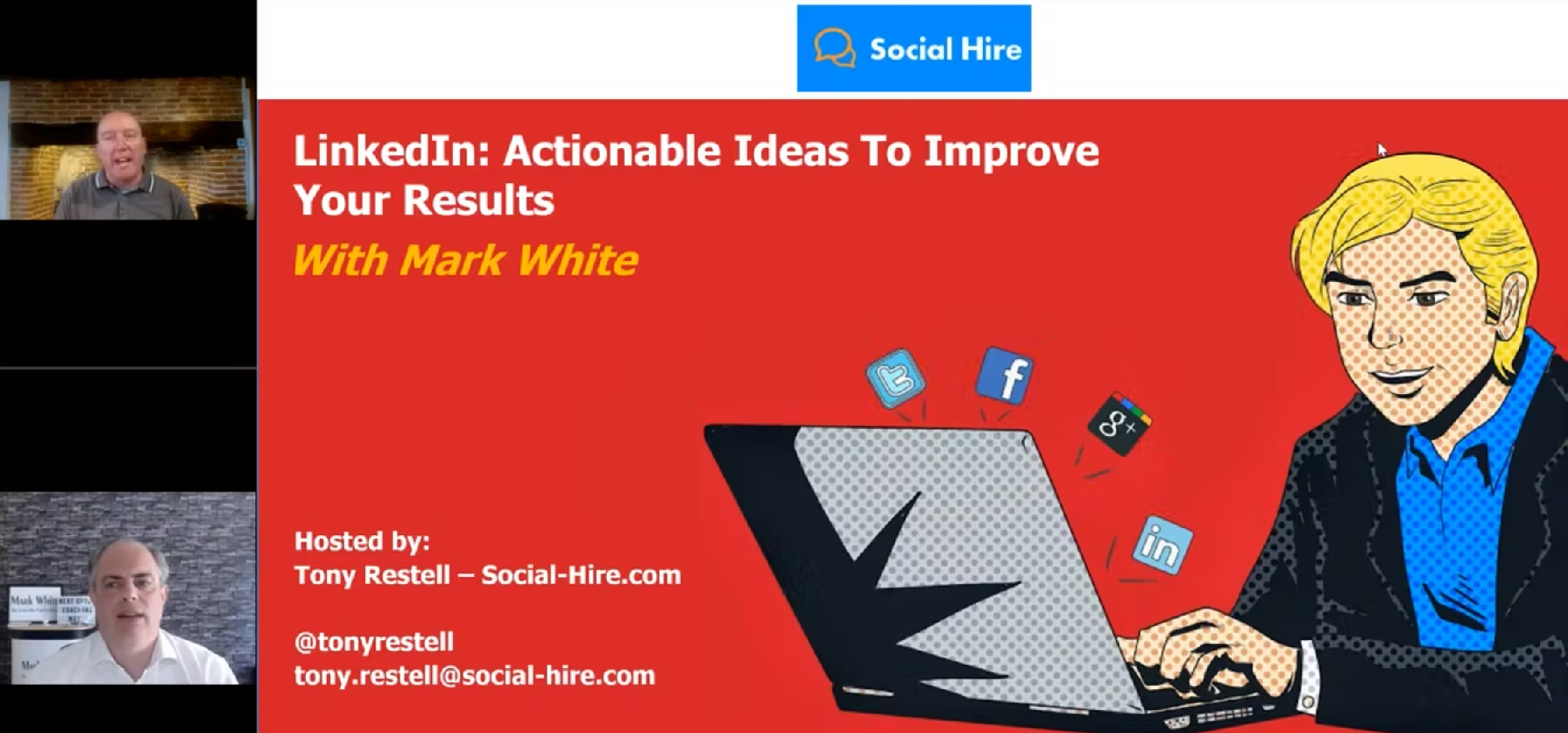 Mark White Shares His Top LinkedIn Tips | Social Hire