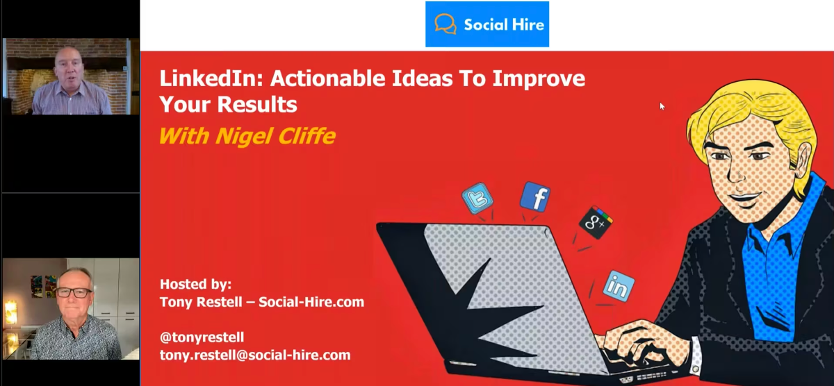 Nigel Cliffe Shares His Top LinkedIn Tips | Social Hire