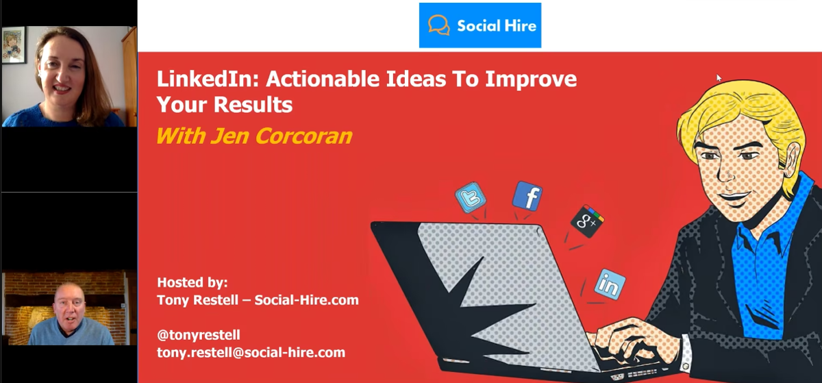 Jen Corcoran Shares Her Top LinkedIn Tips | Social Hire