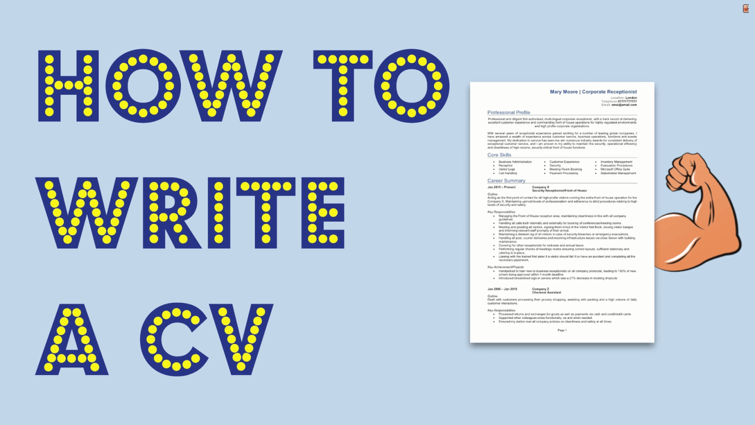 How to Write a Winning CV [Video guide] | Social Hire