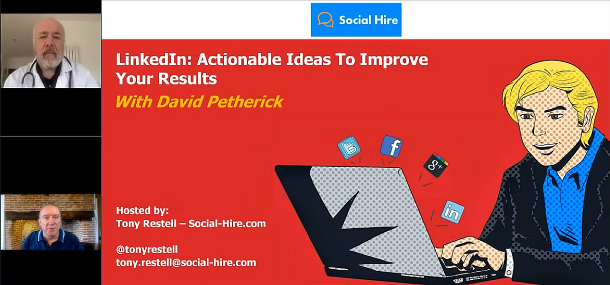 David Petherick Shares His Top LinkedIn Tips | Social Hire