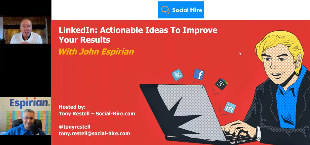 John Espirian Shares His Top LinkedIn Tips | Social Hire
